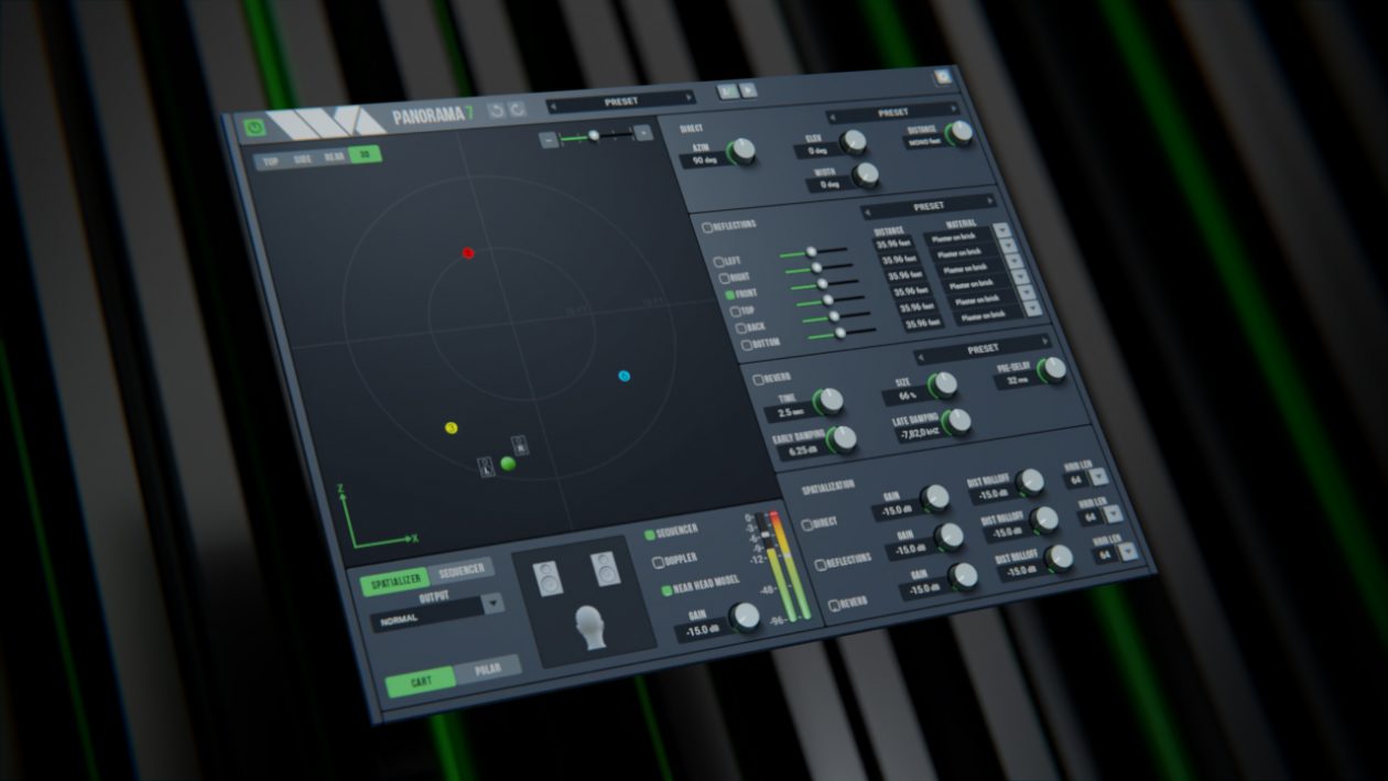 3D UI for Audio or VST Plugins - Voger Design